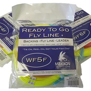 Shop Ready To Go Fly Line PLUS 3wt to 10wt | Maxxon Fly