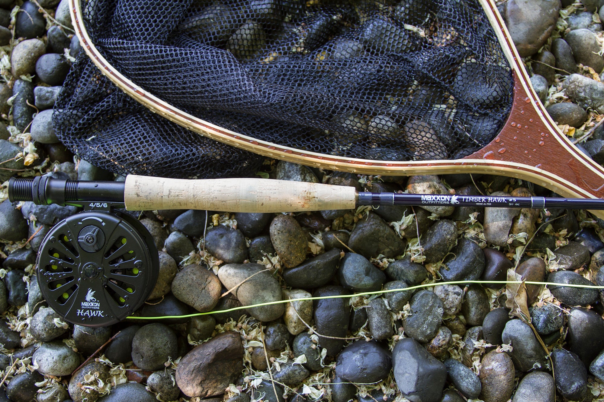 Timber Hawk Fly Fishing Rod and Reel Combo | Maxxon Fly