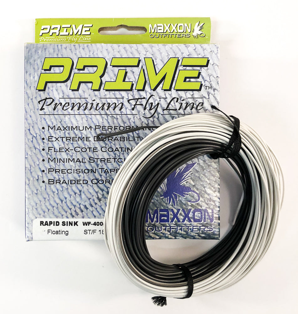 Rapid Sink Prime Fly Line with Teflon Flex-Cote | Maxxon Fly