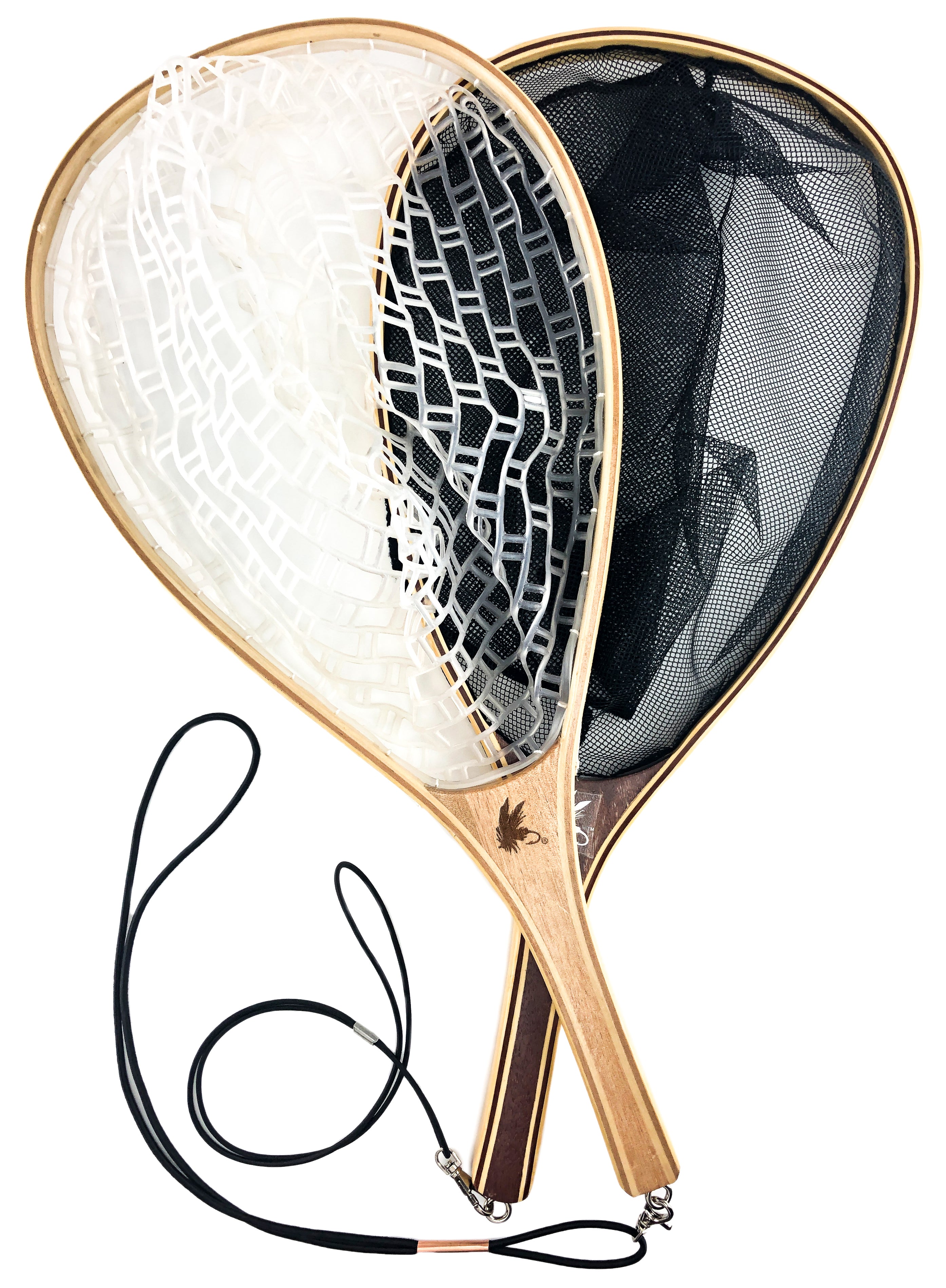 Wood Frame Knotless Fly Fishing Landing Net | Maxxon Fly